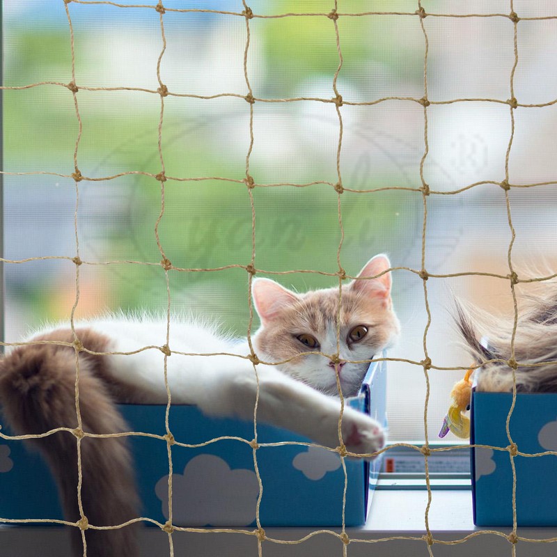 10m×4m Stone Cat Safety Net Tear Proof And Bite Resistant